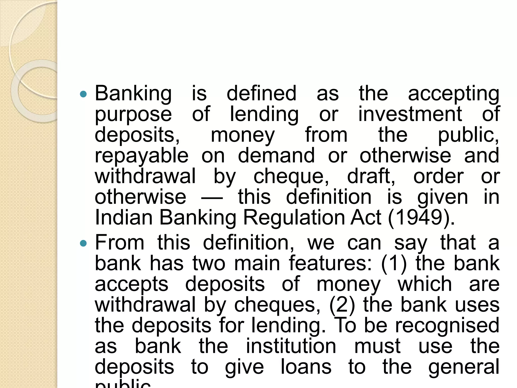 Types of banks | PPTX
