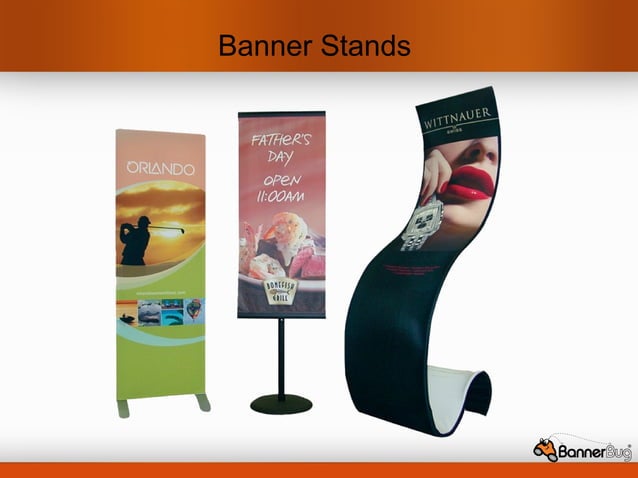 Portable Banner Stands - Types of banner stands | PPT