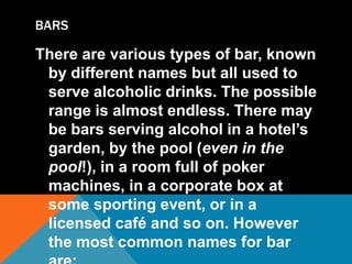 TYPES OF BARS.pptx