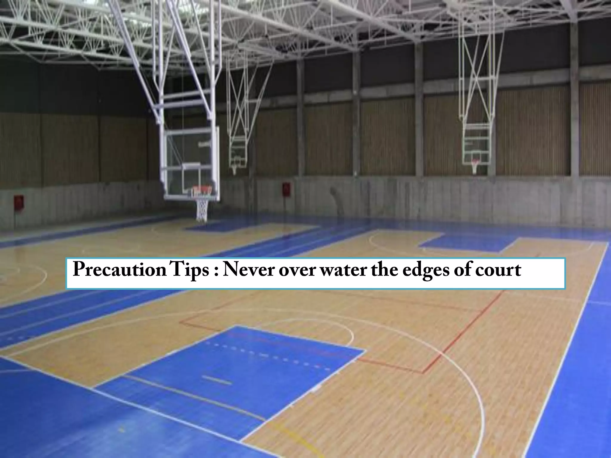 Types Of Basketball Courts And Its Maintenance | PDF