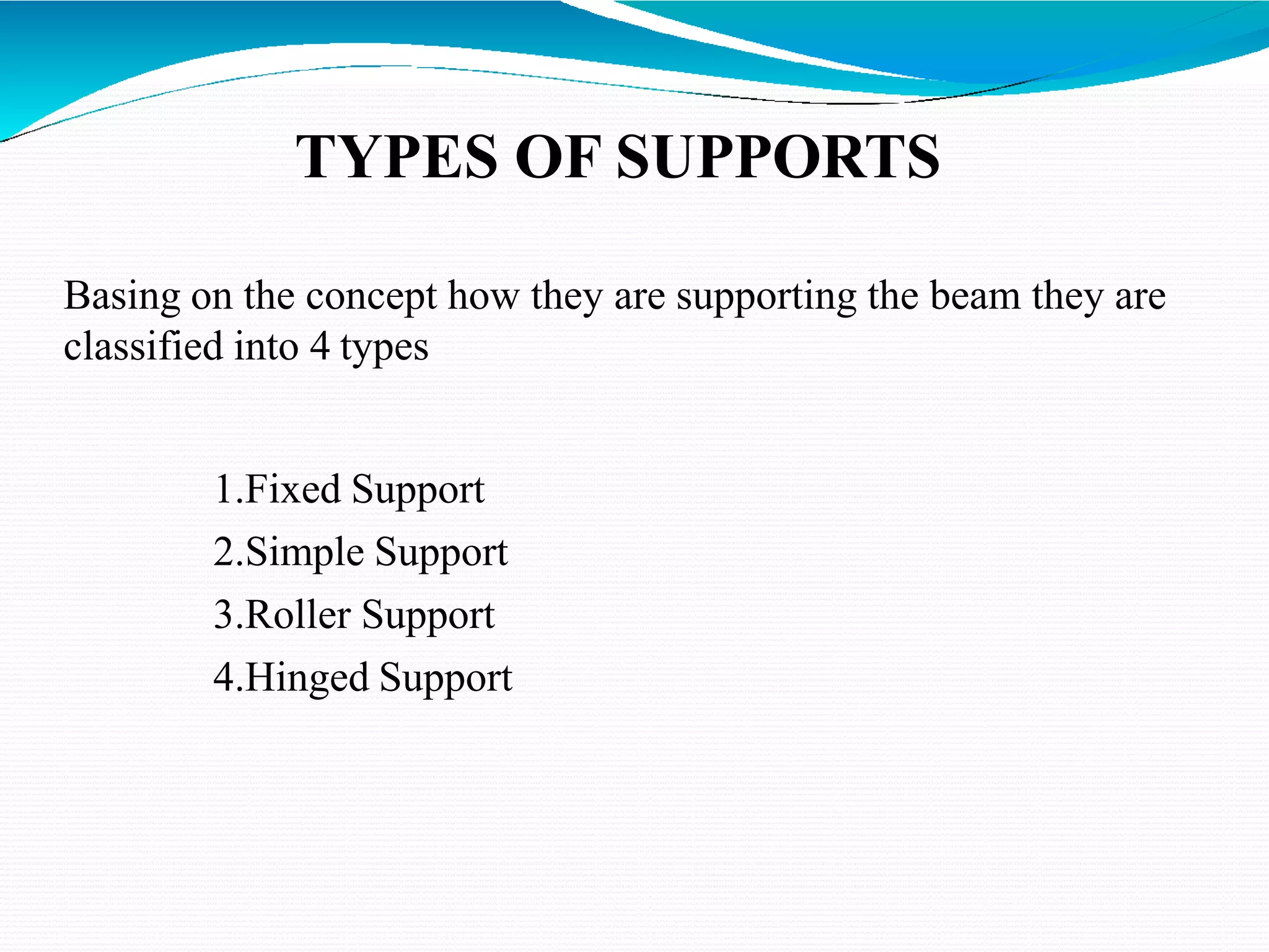 Types of beams | PPTX