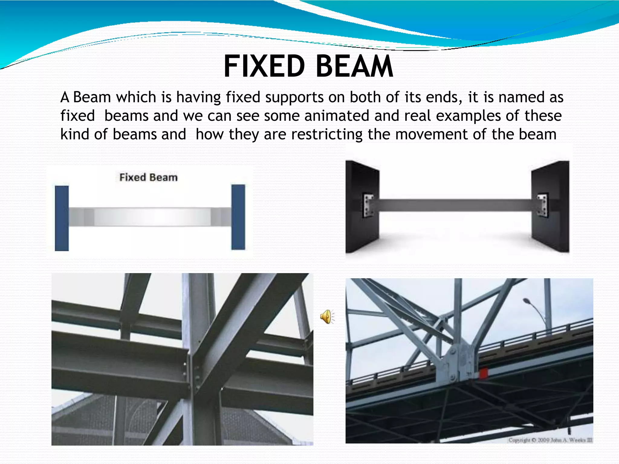 Types of beams | PPTX