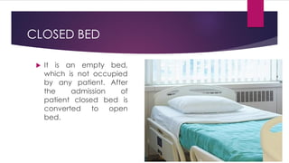 Types of bed in Nursing | PDF