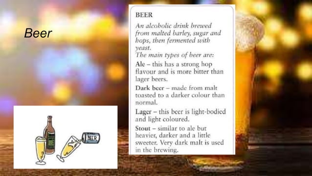 Types of beverages | PPTX