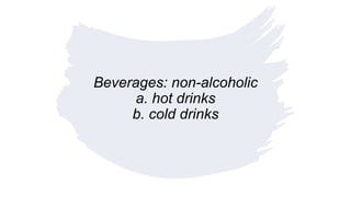 Types of beverages | PPTX