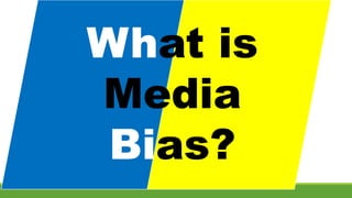 Types of Bias Media and Confirmation.pptx