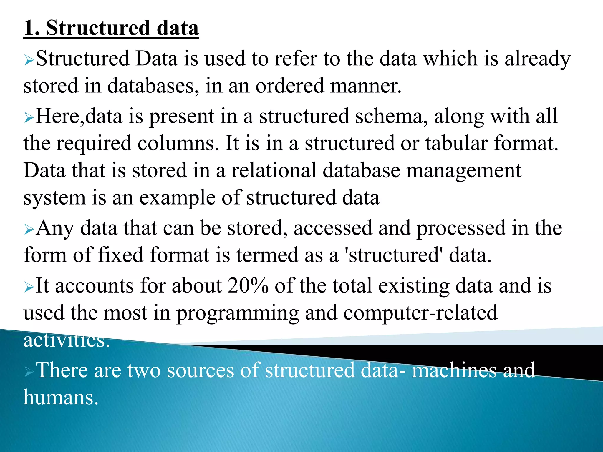 Types of Big Data.pptx | Databases | Computer Software and Applications
