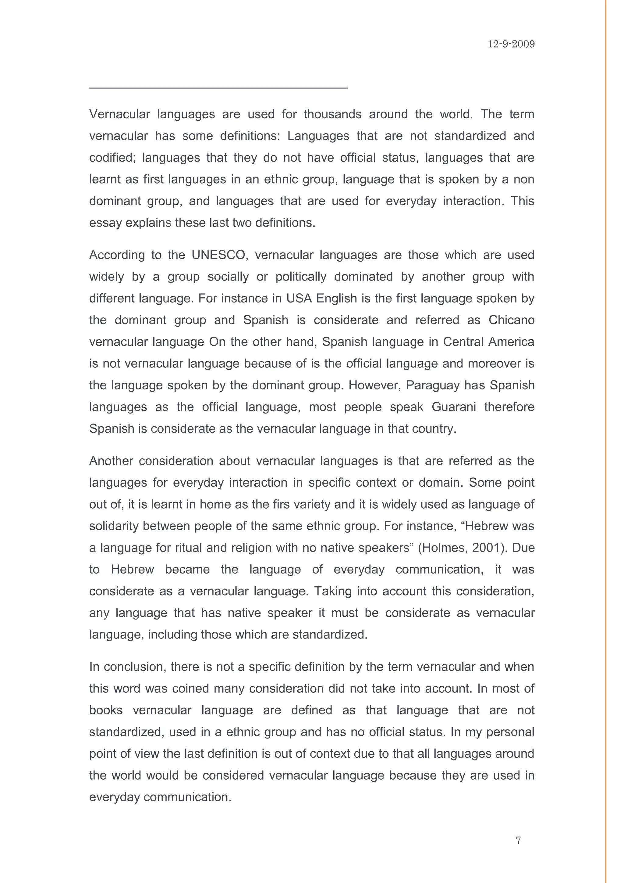 Types of bilingual acquisition | DOCX