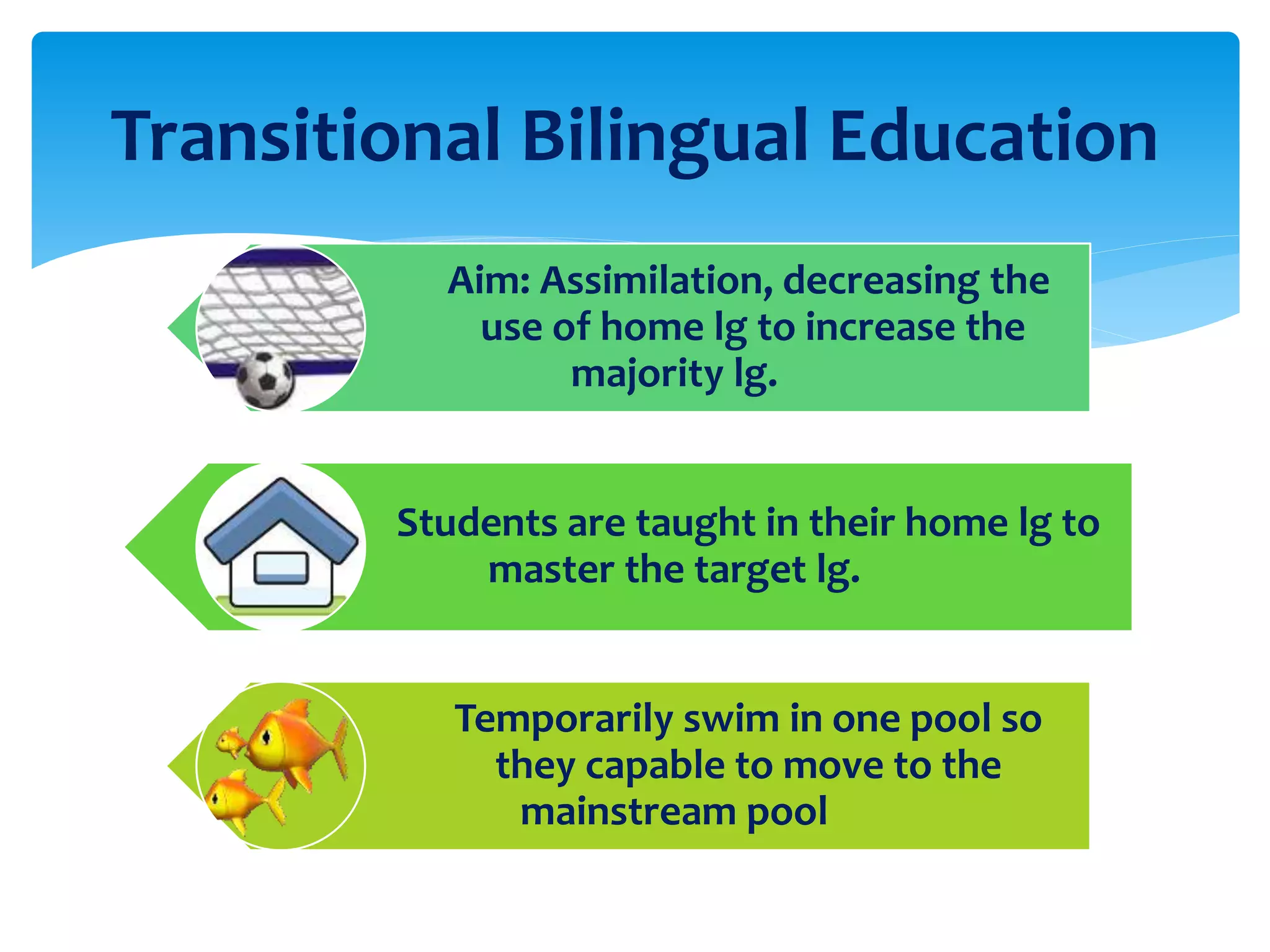 Types of bilingual education Collin Baker | PPTX