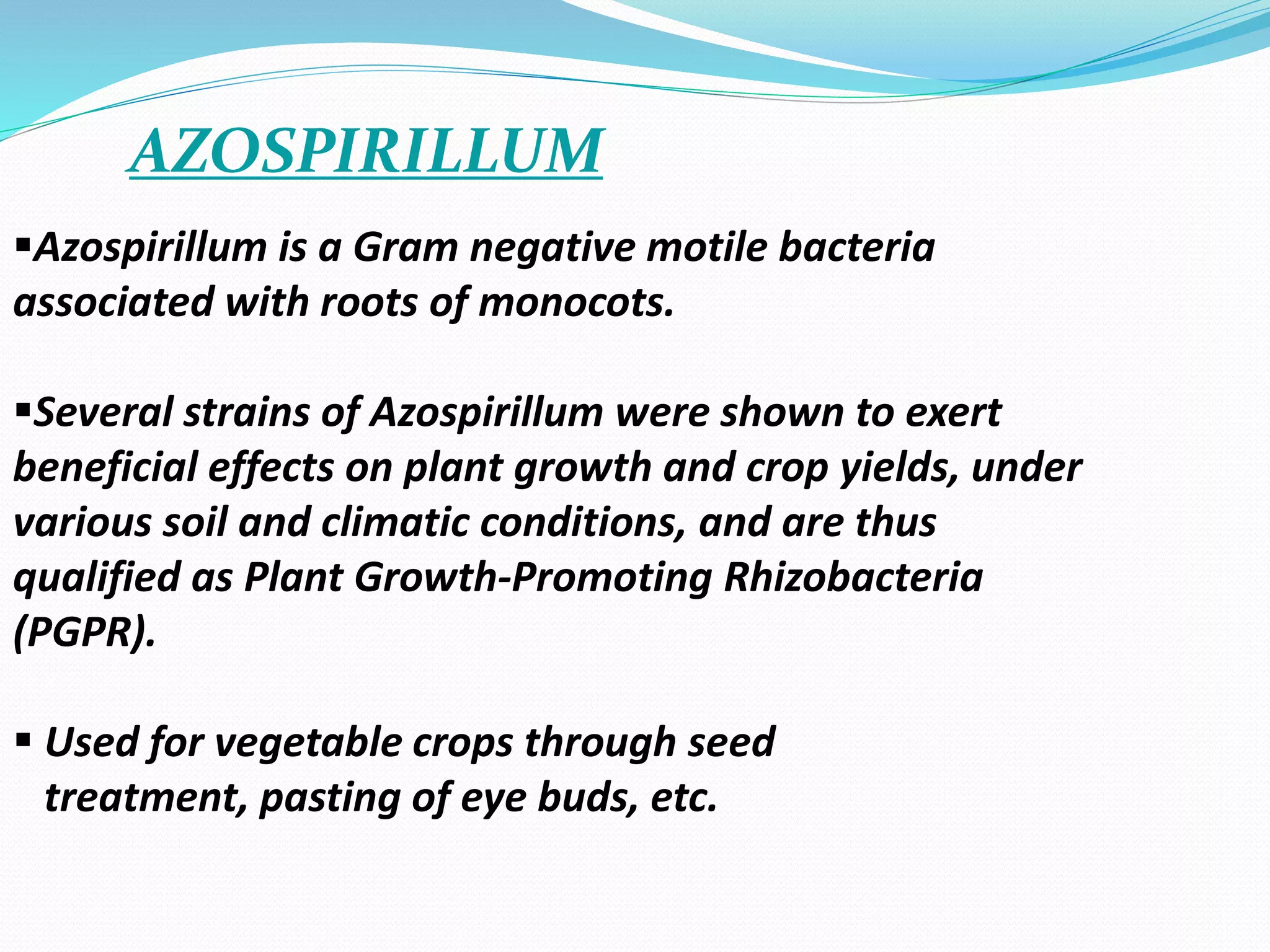 Types of biofertilizers | PPTX