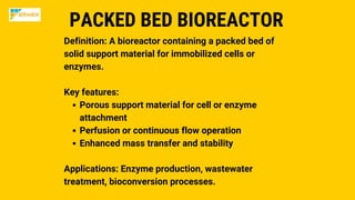 Types of bioreactors | PDF