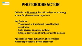 Types of bioreactors | PDF