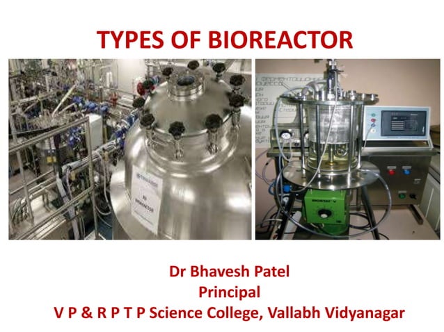Bioreactor Types in Detail with Diagrams | PPT | Cooking | Food & Drink
