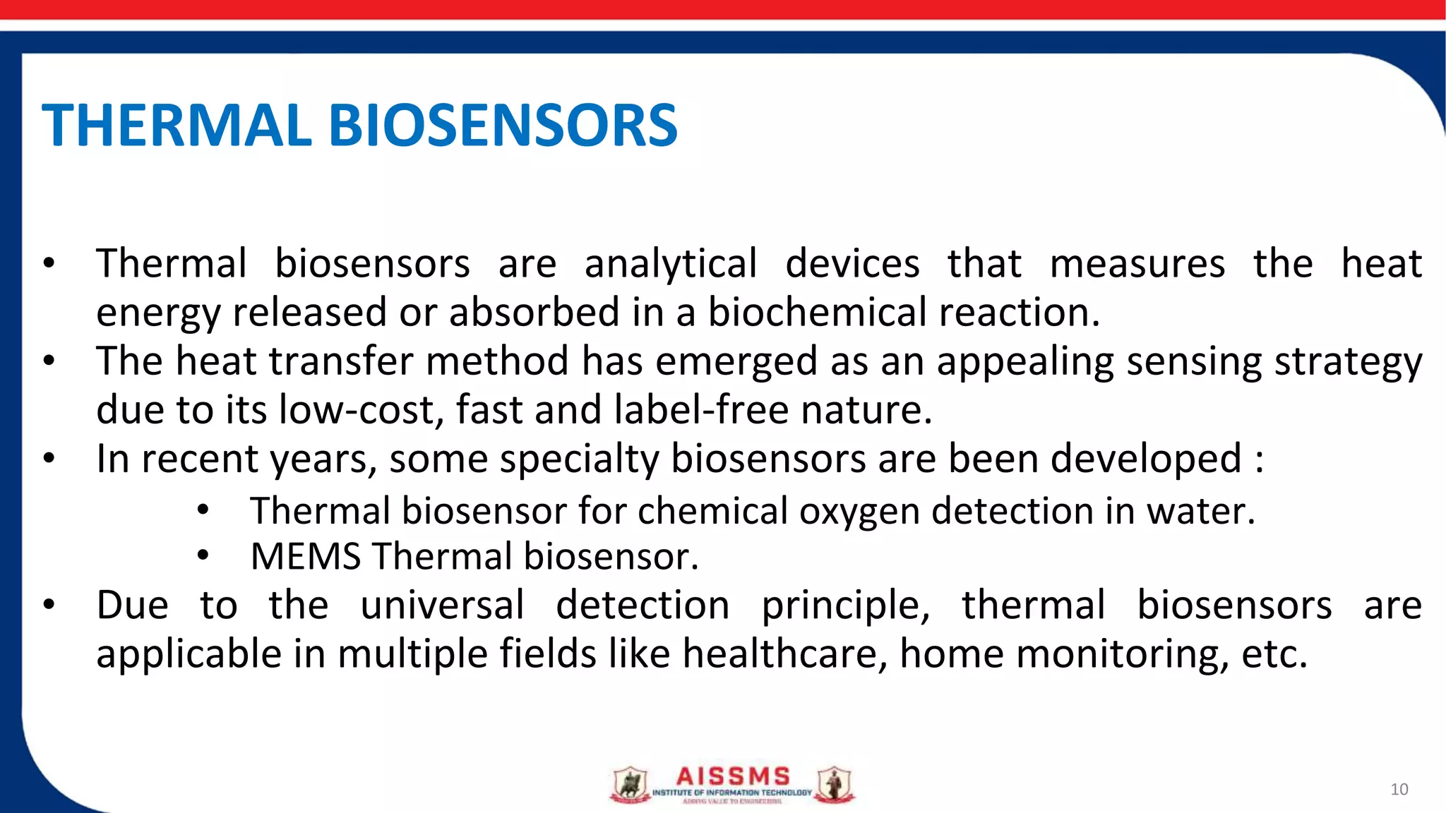Types of Biosensors | PPTX