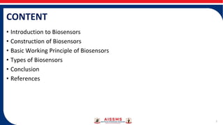 Types of Biosensors | PPTX | Chemistry | Science