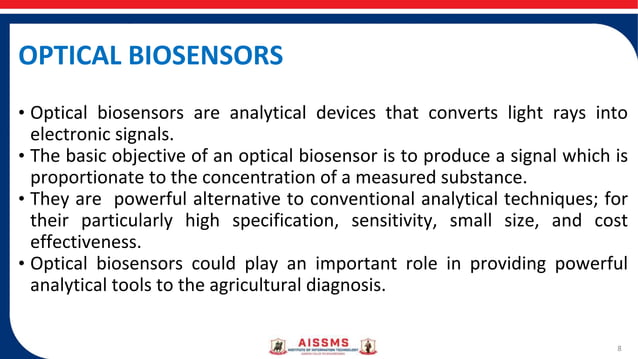 Types of Biosensors | PPTX | Chemistry | Science