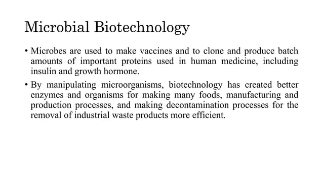 Types of Biotechnology (1).pptx | Biotech and Biomedical Industry ...