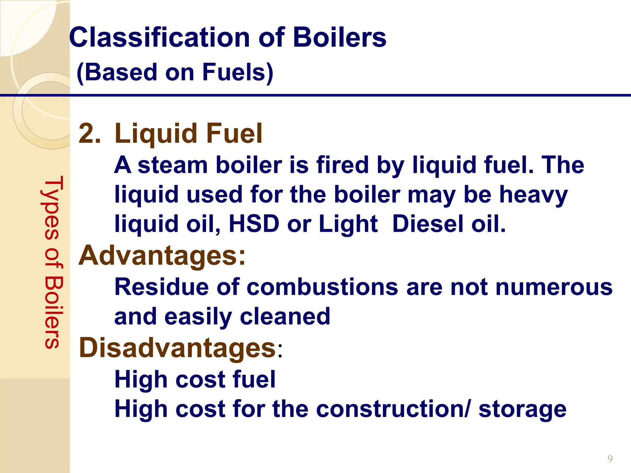 Different Types of Boilers and it's terminology, | PPT