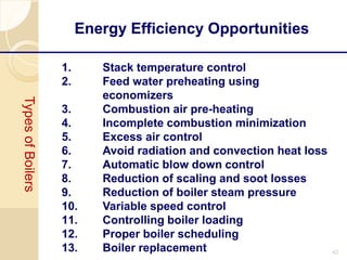 Different Types of Boilers and it's terminology, | PDF
