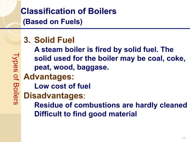 Different Types of Boilers and it's terminology, | PPT