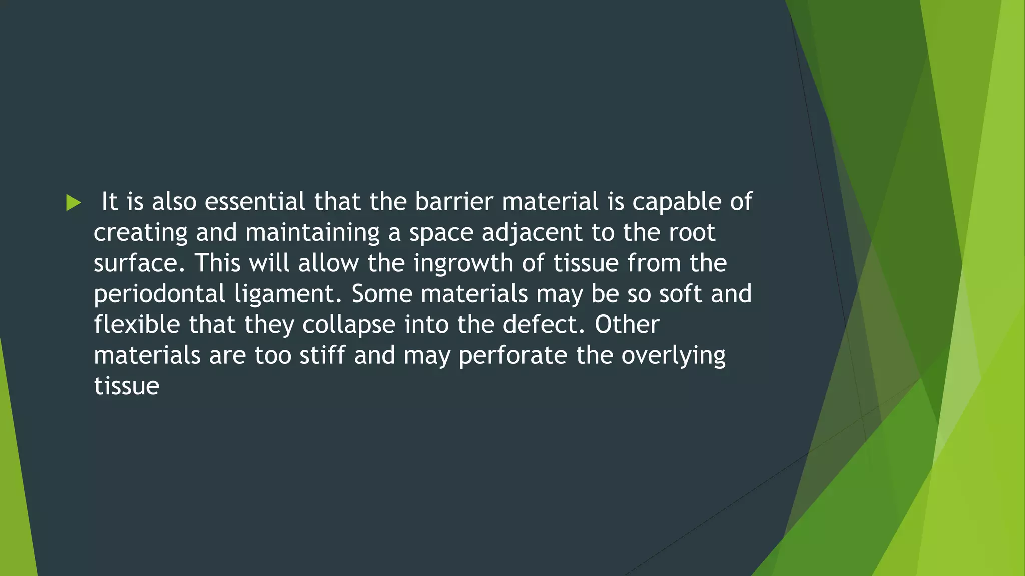 Types of bone and membrane used in guided tissue regeneration | PPTX