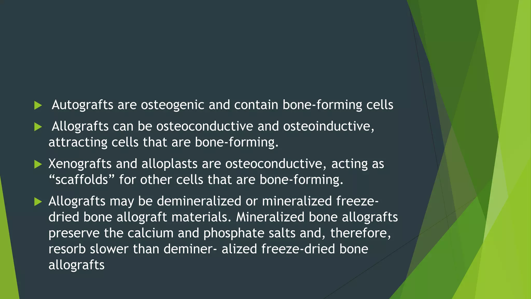 Types of bone and membrane used in guided tissue regeneration | PPTX