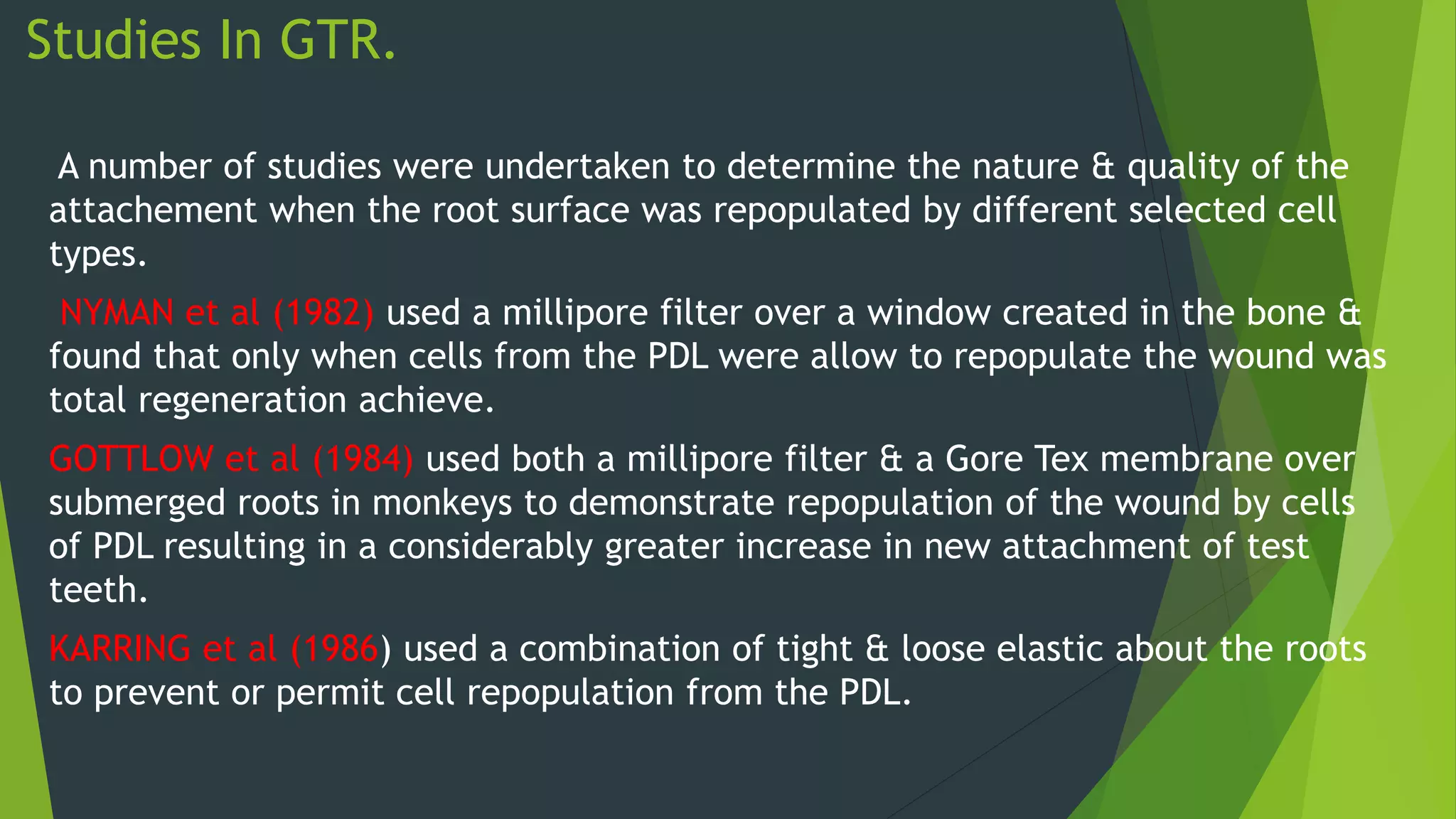 Types of bone and membrane used in guided tissue regeneration | PPTX