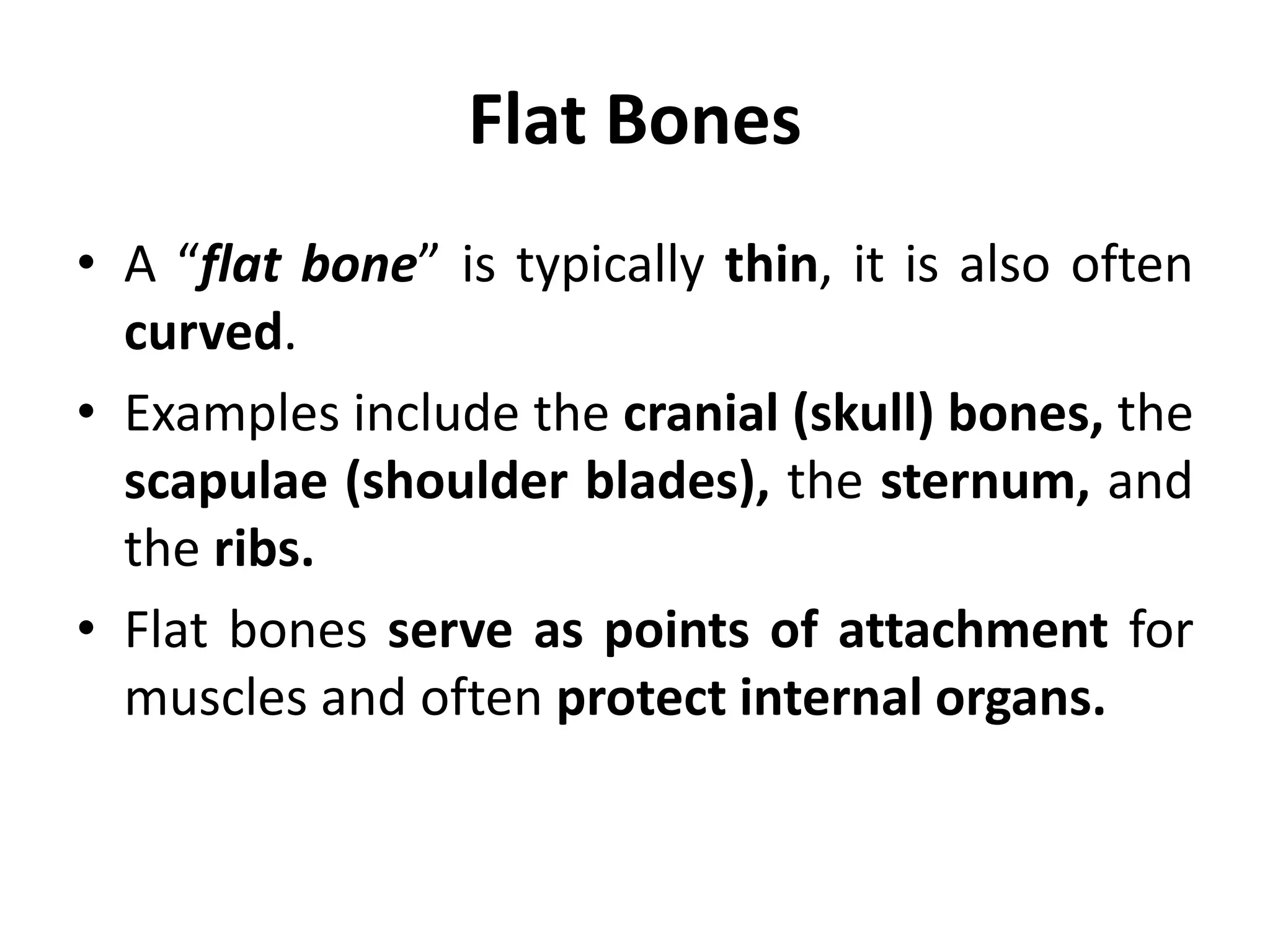 Types of bones | PPTX
