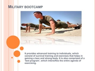 Types of Bootcamp | PPTX