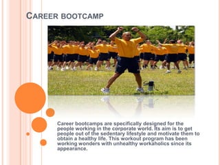 Types of Bootcamp | PPTX