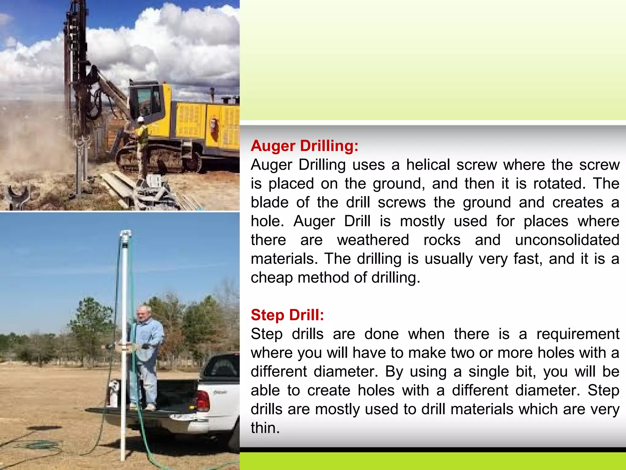 Types of borewell | PPT