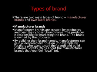 Types of brand | PPT