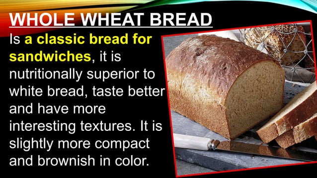 different types and classification of bread-.pptx | Desserts and Baking ...