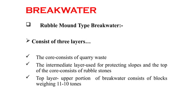 Types of Breakwaters in Coastal Structures.pptx
