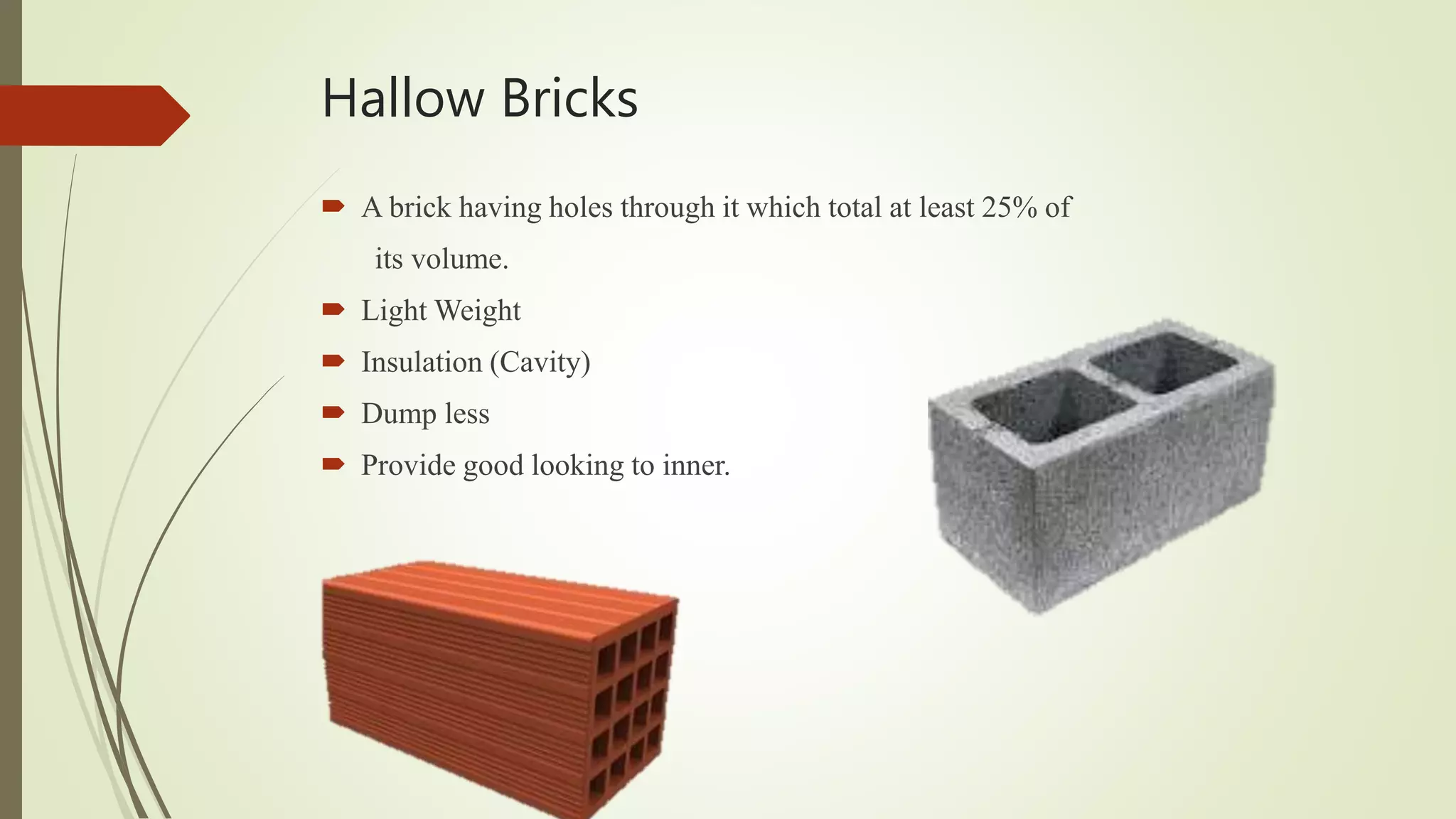 Types of bricks and its bonds | PPTX