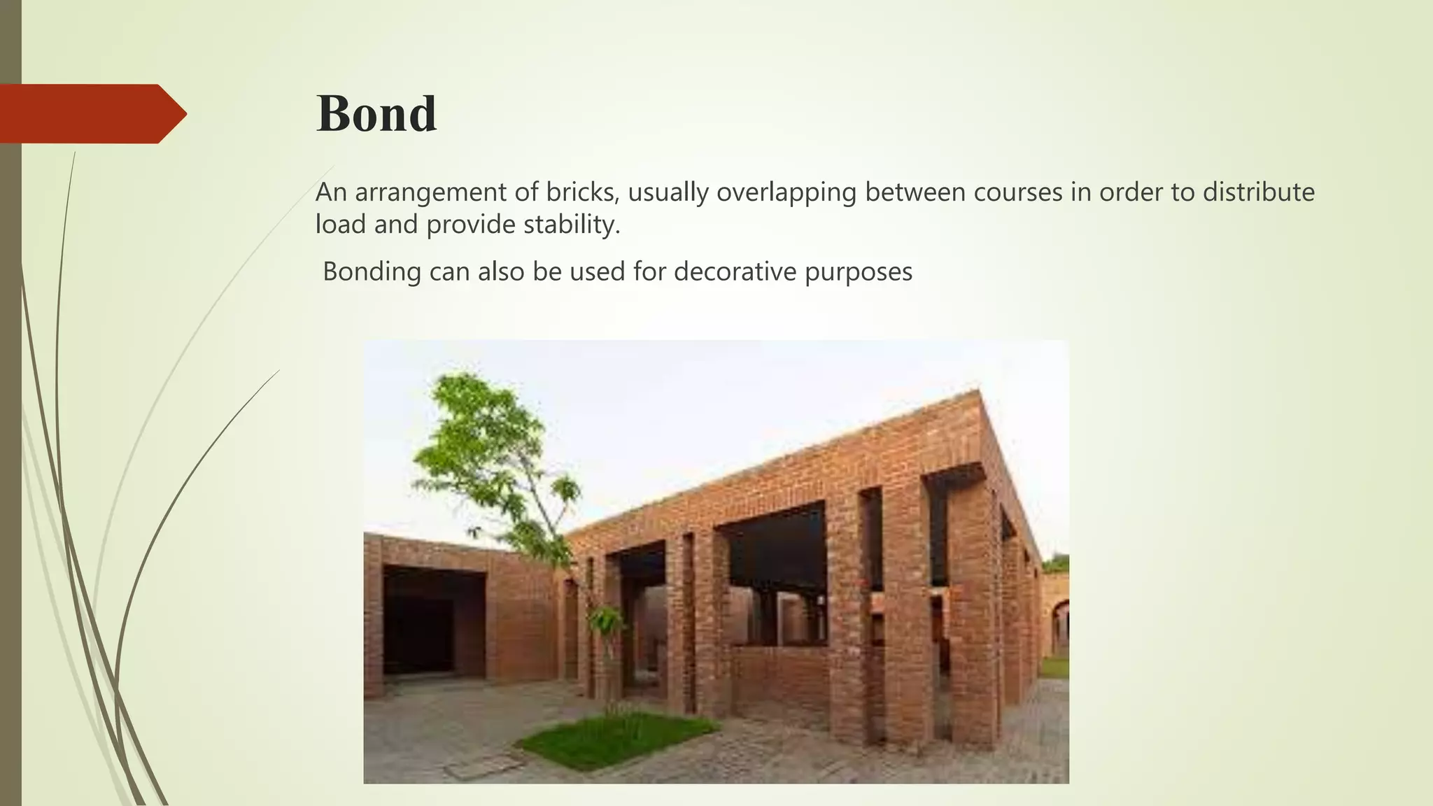 Types of bricks and its bonds | PPTX
