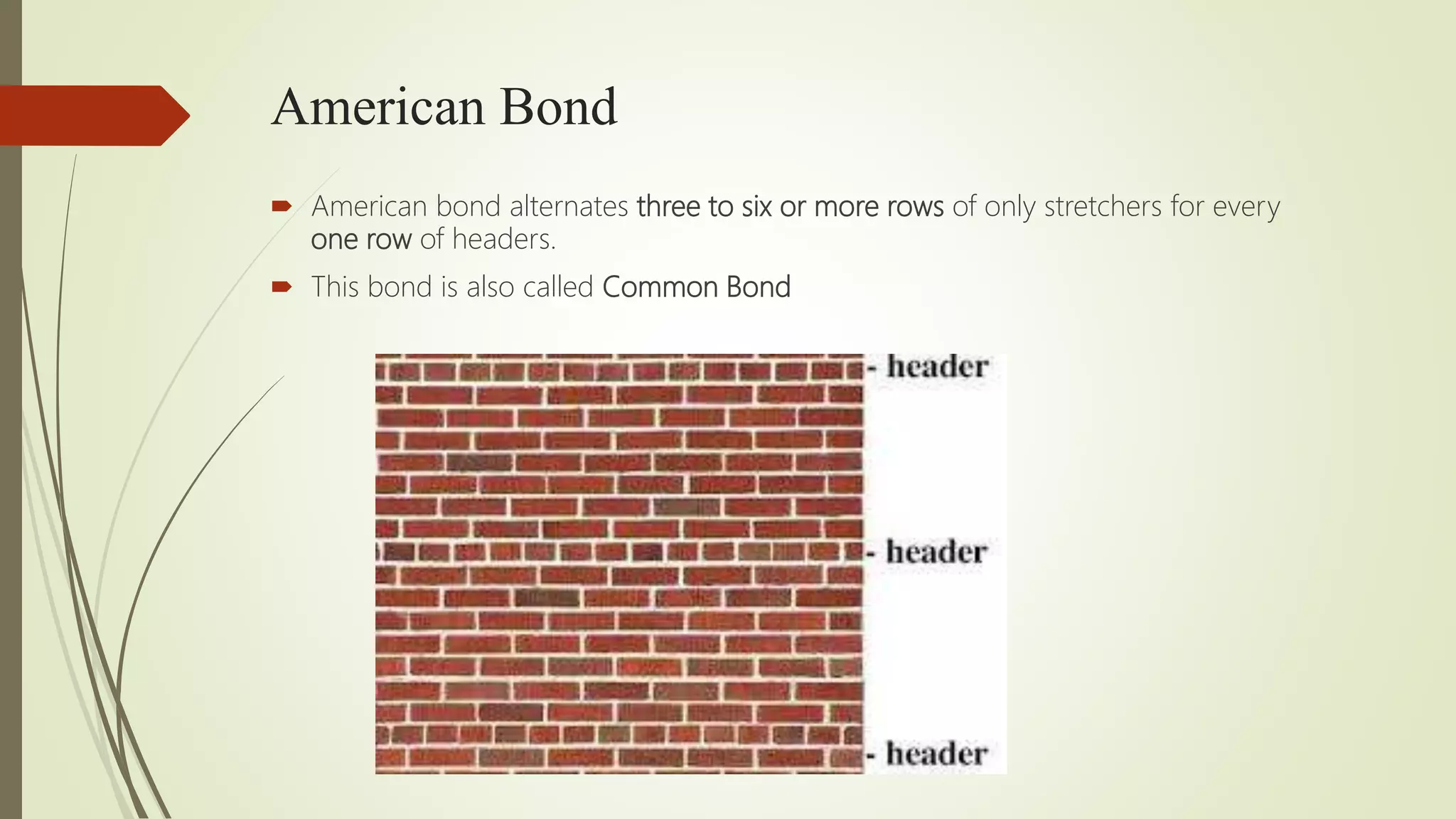 Types of bricks and its bonds | PPTX