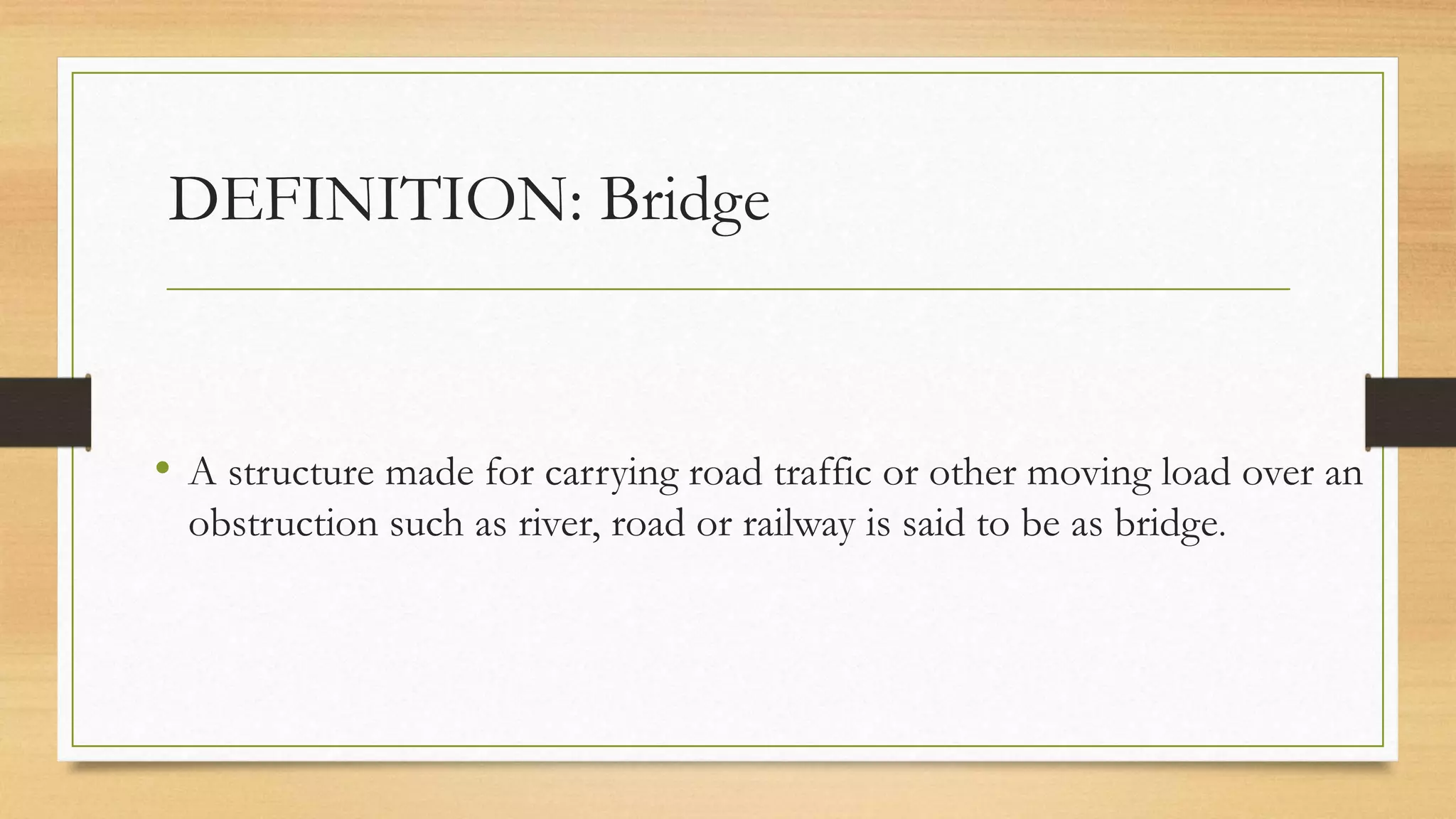 Types of Bridge and Bridge Failure | PPTX