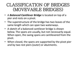 Types of bridge(theory.explanation) | PPTX