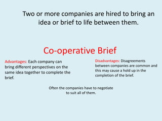 Types of brief | PPTX