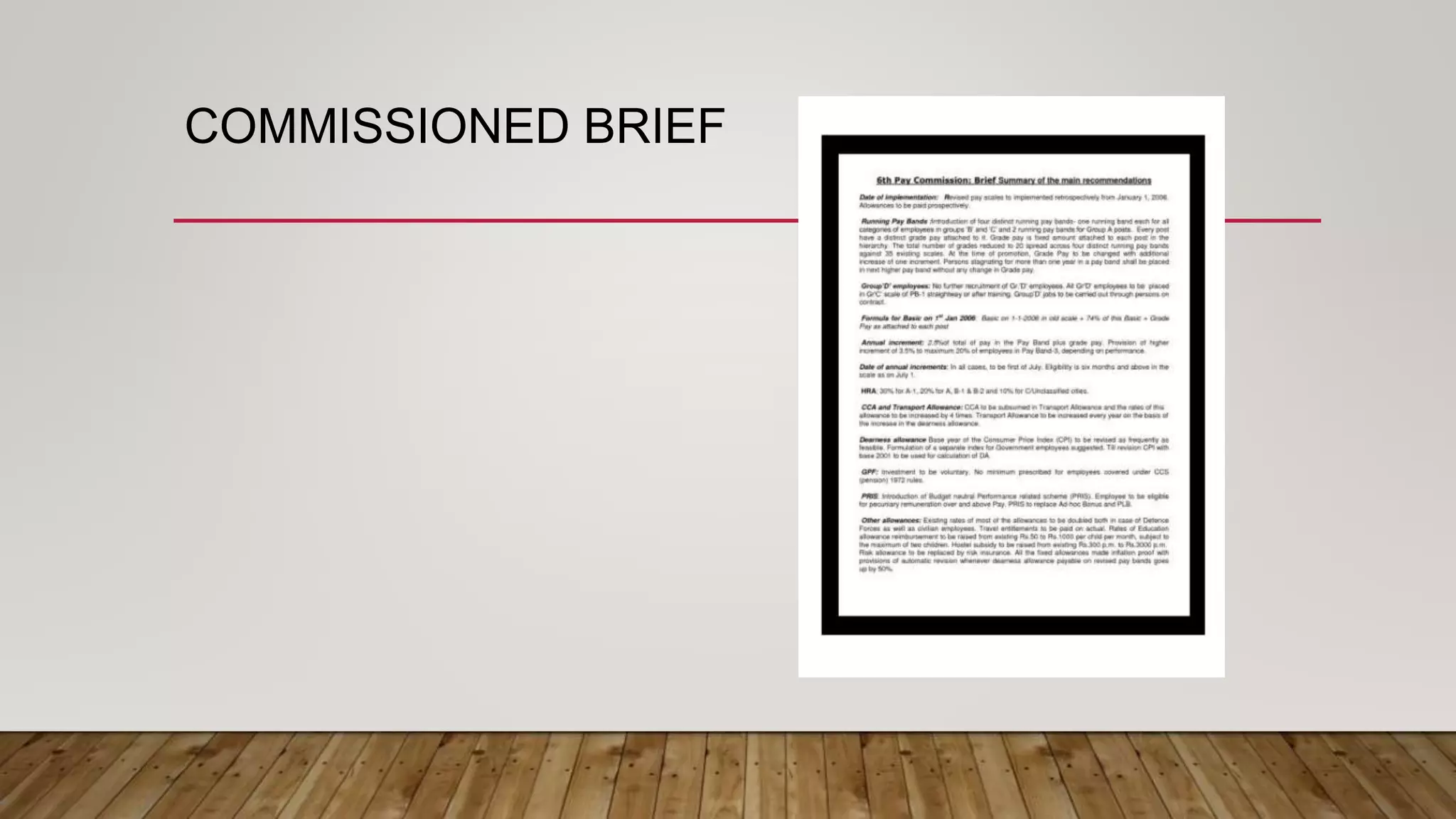 Types of brief | PPTX