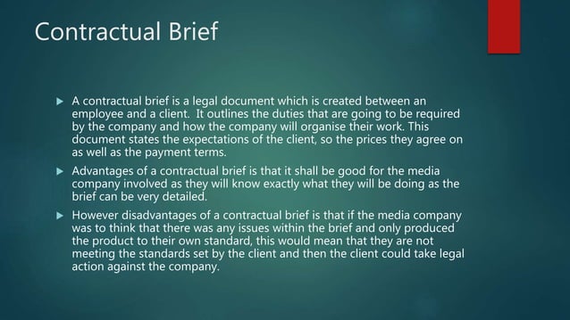 Types of Briefs | PPT