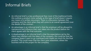 Types of Briefs | PPTX