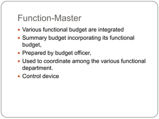 Types of budget | PPTX | Business Accounting & Finance | Business