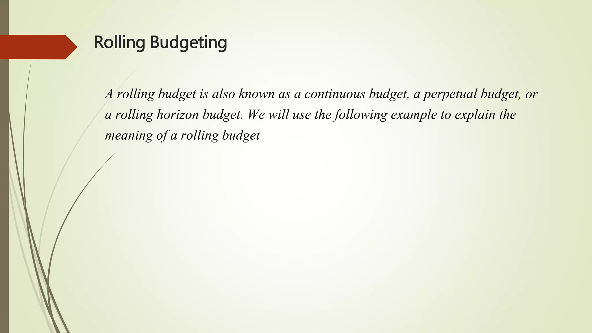 Types of budget | PPTX