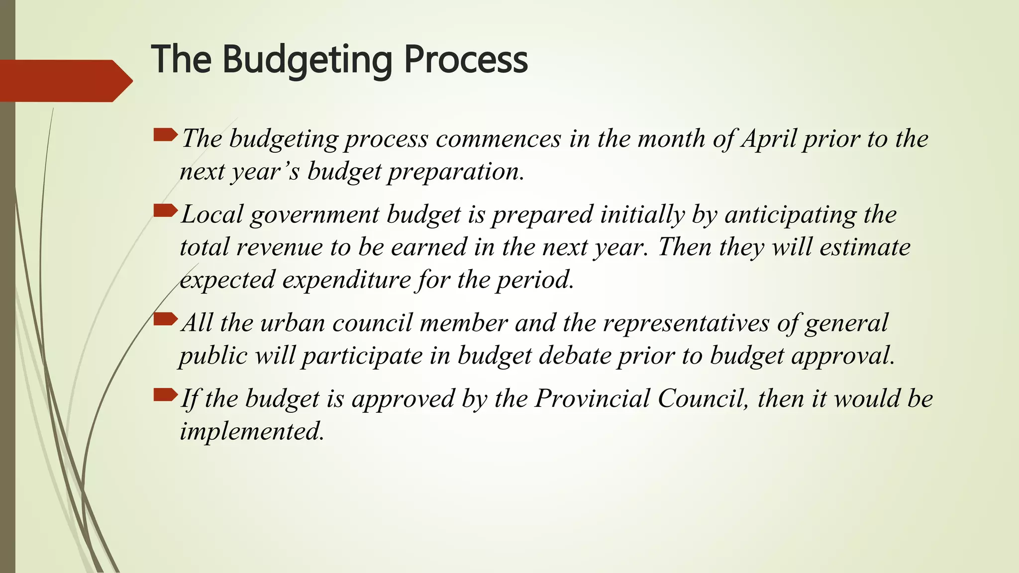 Types of budget | PPTX