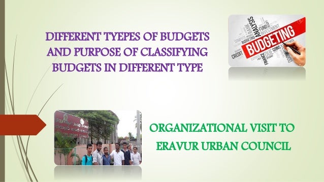 Types Of Budget Types Of Budget