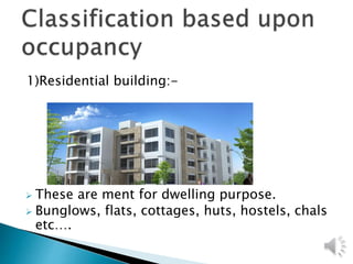 Types of building | PPTX
