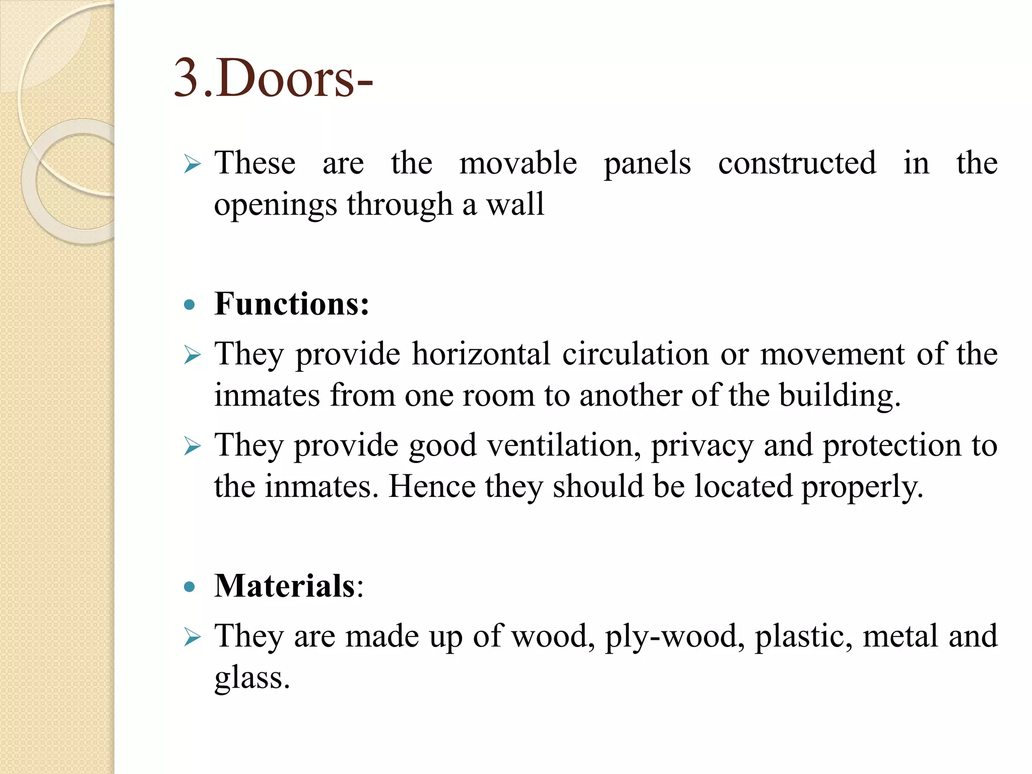 types of Building & components of building.pptx | Civil Engineering ...