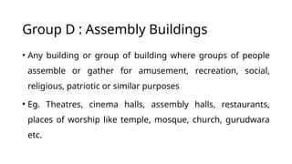 TYPES OF BUILDING Prepared by Reshmy M R | PPTX